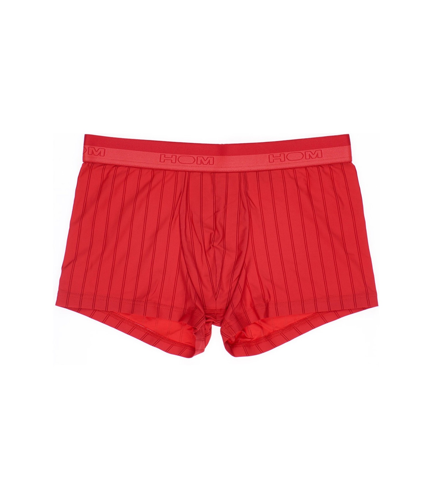 Roter Boxer mit halbtransparenten Streifen HOM Chic | Sipp-Wäsche