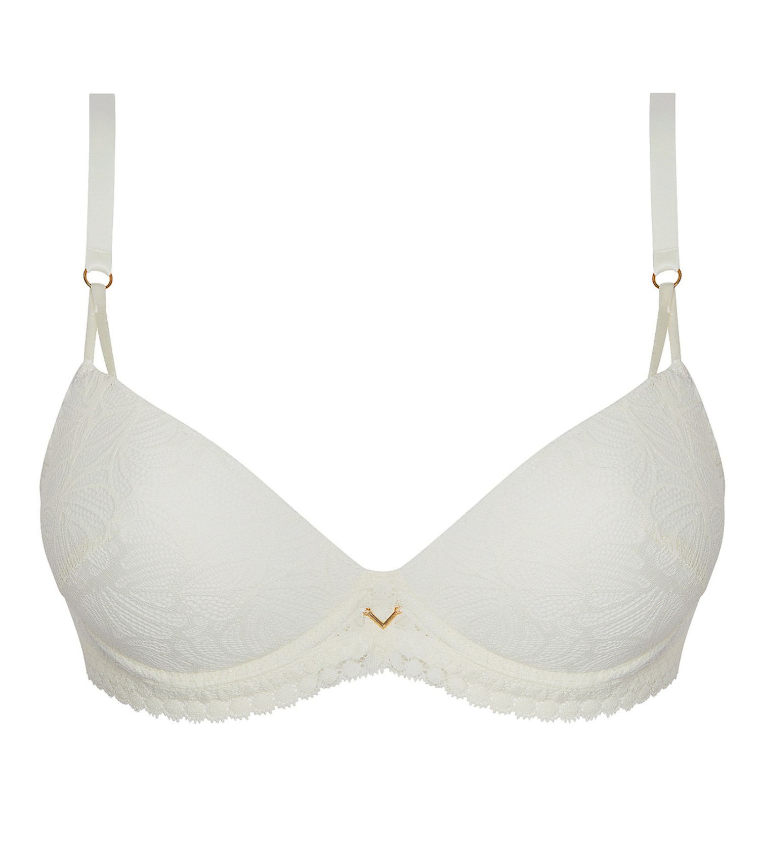 Soutien-gorge à coques Atelier Séduction Écru Nacre Antigel