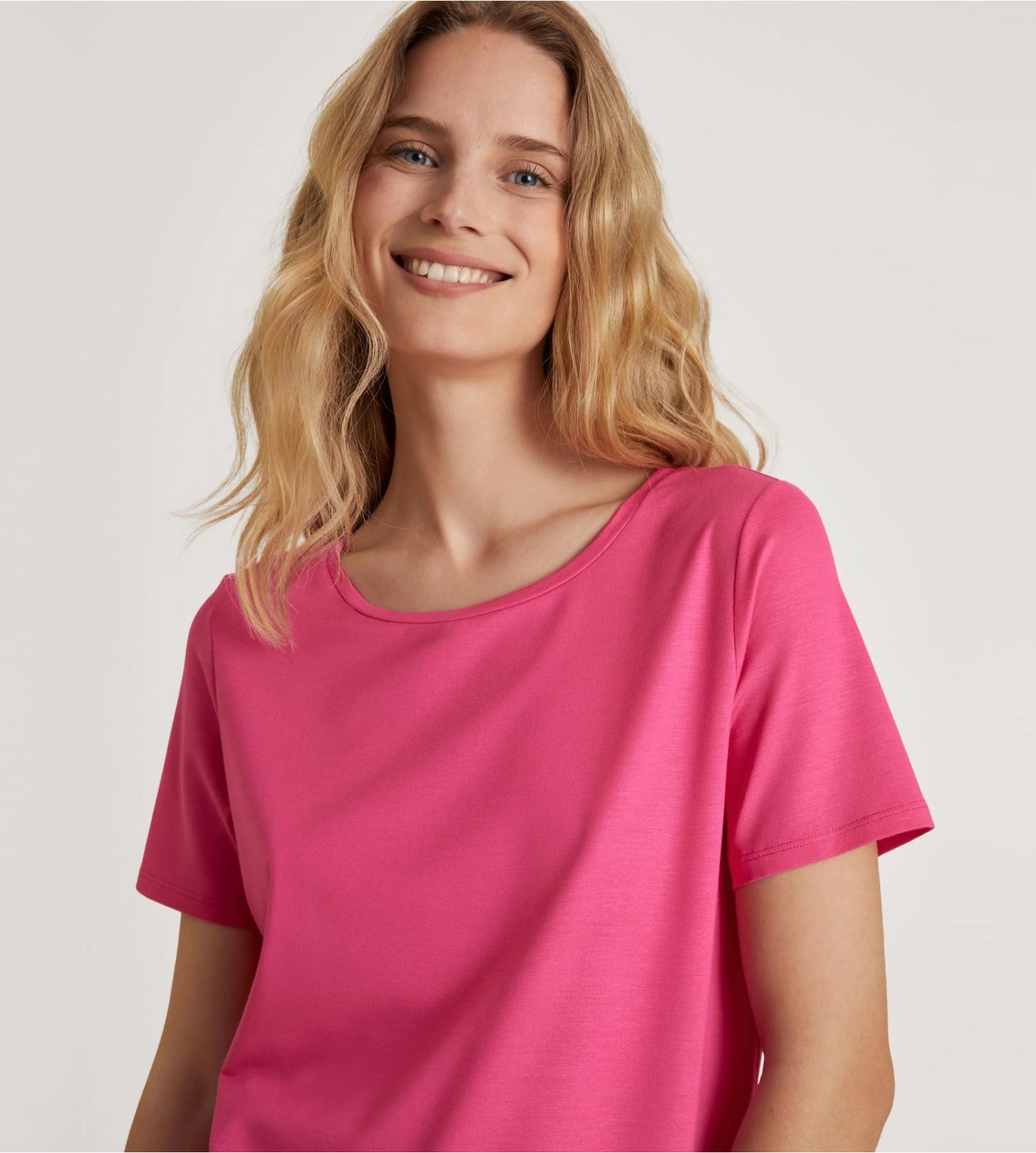 T-shirt à manches courtes pour femme Pink Flash