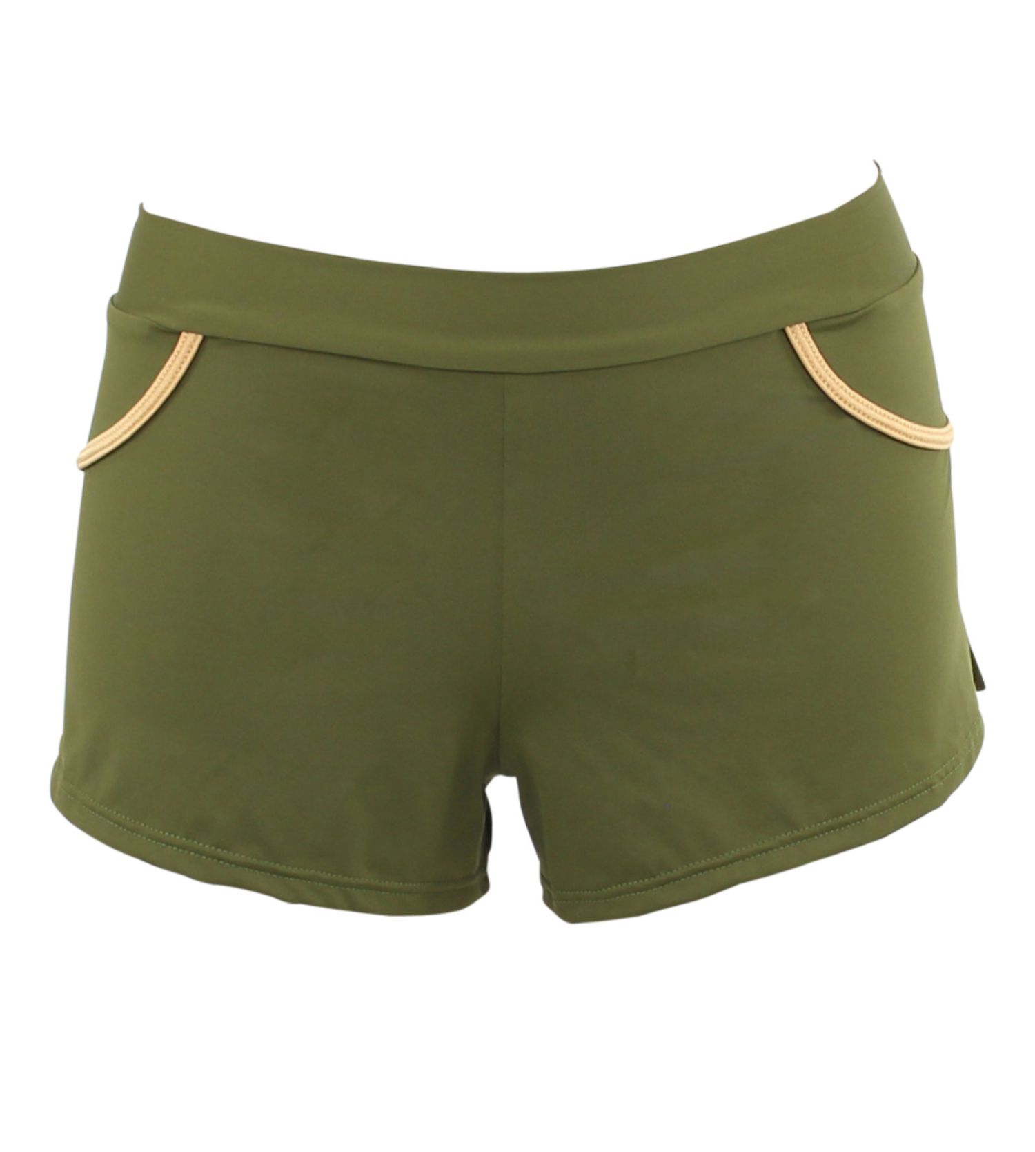 Short de plage femme Kaki Venezia Janine Robin | Lingerie Sipp