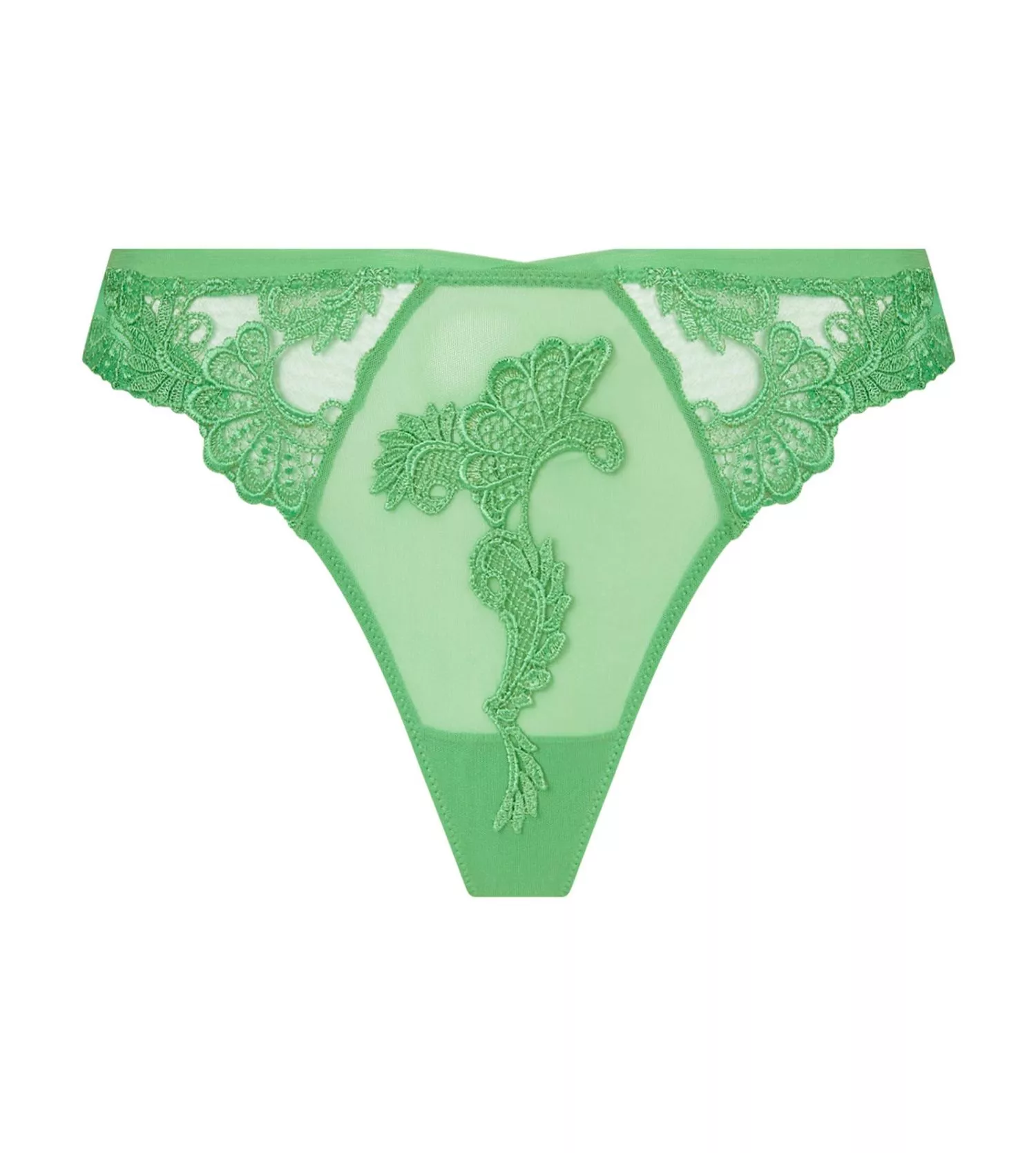 String Dressing Floral Emeraude