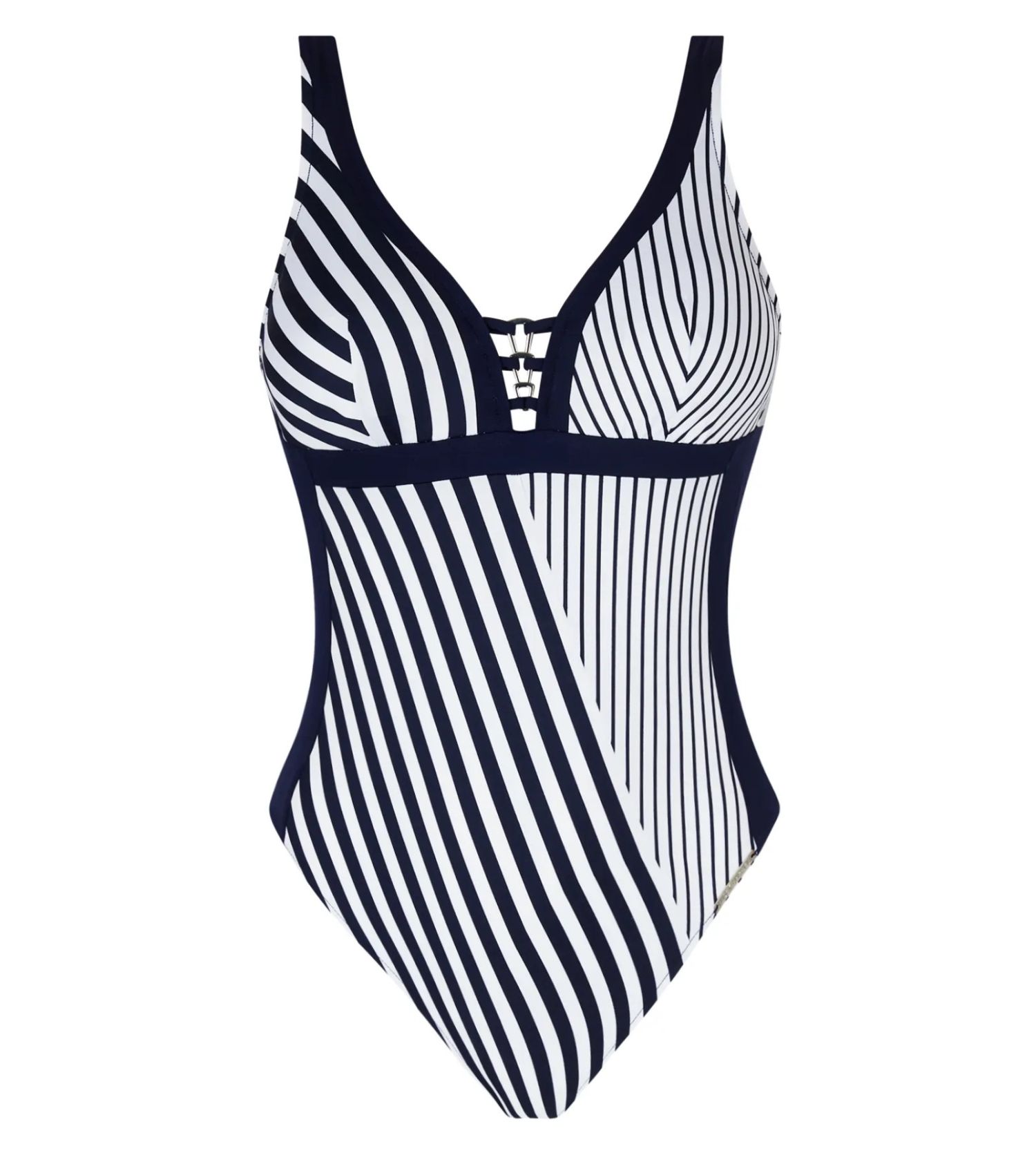 Maillot de bain une pièce Rayure en ligne Croisière Lise Charmel